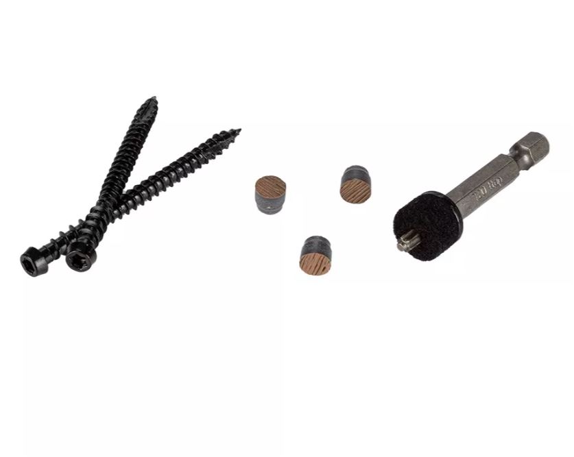 Timbertech Azek | schroef/plug/bits voor 10m² | Zeeland Tuinmaterialen BV