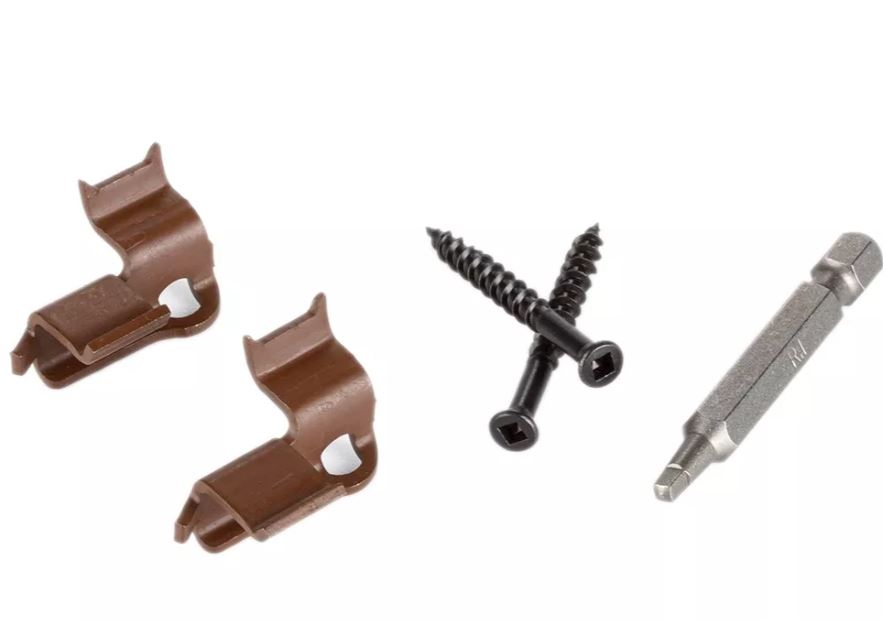 Timbertech Azek | Clip/schroef set voor 7.5m² | Zeeland Tuinmaterialen BV